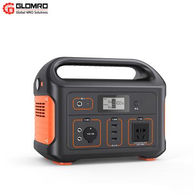 China BAXIT 220V Portable Solar Power Station 605Wh Lithium Battery for Outdoor Camping Emergency Backup for sale