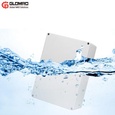 China ABS Plastic Waterproof Junction Box 200x120x75mm Outdoor Power Terminal Box with Lugs for sale