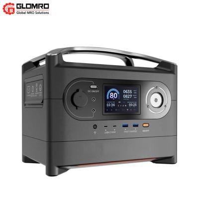 China BAXIT BXT-700 700W Portable Power Station 576Wh Lithium Battery Solar Generator for Outdoor Camping RV Home Use for sale