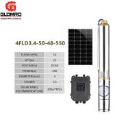 China Solar Agricultural Water Pumping System DC96 4 Inch 1500w OEM 304 Stainless Steel for sale