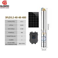China Solar Agricultural Water Pumping System DC96 4 Inch 1500w OEM 304 Stainless Steel for sale