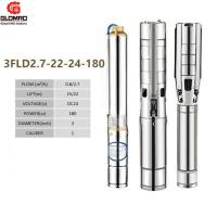 China Solar Agricultural Water Pumping System DC96 4 Inch 1500w OEM 304 Stainless Steel for sale