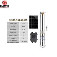 China Solar Agricultural Water Pumping System DC96 4 Inch 1500w OEM 304 Stainless Steel for sale