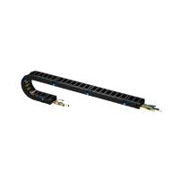 China Nylon Cable Drag Chain 32mm Height with 63-300mm Bending Radius for CNC Machines and Industrial Automation for sale