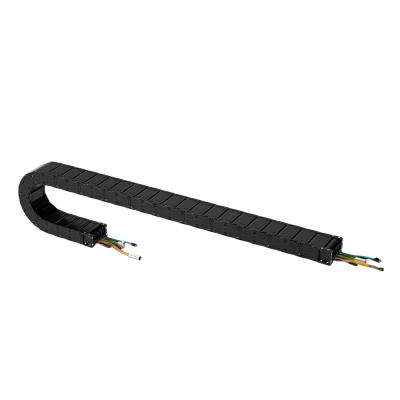 China Plastic Cable Drag Chain Wire Carrier 32mm Height with 63-300mm Bending Radius for Industrial Machinery for sale