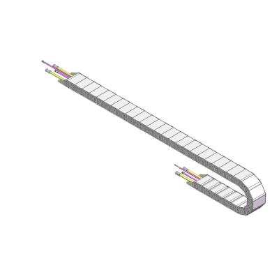 China Stainless Steel Cable Drag Chain with 10-172mm Inner Height Range for Industrial Machine Protection for sale