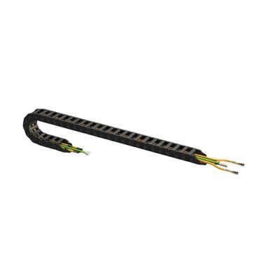 China Plastic Cable Drag Chain Carrier 32mm Height with 63-300mm Bending Radius for CNC Machines for sale