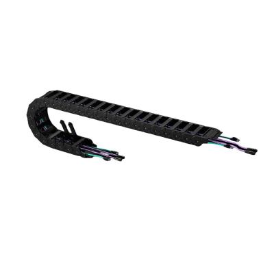 China Nylon Plastic Drag Chain Cable Carrier 32mm Height with 63-300mm Bending Radius for Industrial Automation for sale