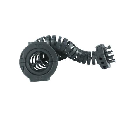 China Nylon Plastic Tank Chain Cable Carrier for CNC Machines - 32mm Height with 63-300mm Bending Radius Options for sale