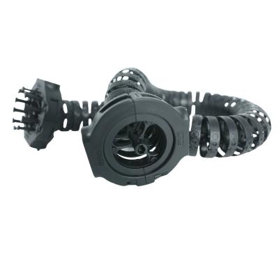 China 32mm Plastic Cable Energy Chain for Crane Festoon System - 32mm Inner Height, 63-300mm Bending Radius for sale