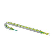 China Stainless Steel Drag Chain for CNC Machines - Metal Cable Protection Carrier with Modular Design for sale