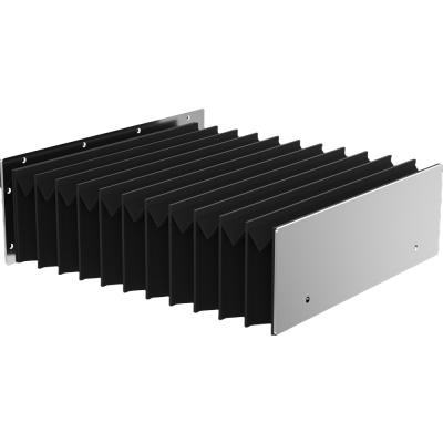 China PVC/PU Bellow Cover 650mm Width Telescopic Dust Protection for CNC Machines and Industrial Automation for sale