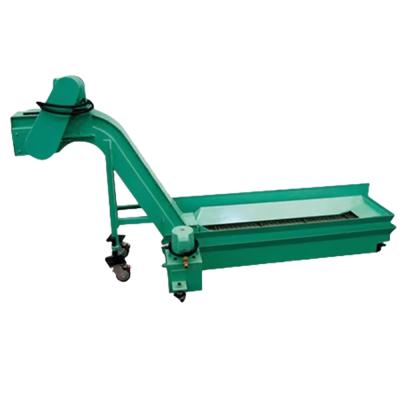 China Chain Plate CNC Chip Conveyor - 20 Years Production Experience Industrial Debris Management System for sale