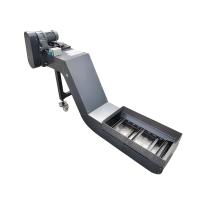 China Mini Fixed Flat Rubber Belt Chip Conveyor | Carbon Steel CNC | 20 Years Manufacturing Experience for sale