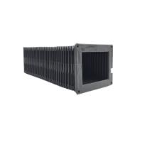 China Telescopic CNC Machine Protection Cover Nylon Bellows 100-500mm Range for Ball Screw Systems for sale