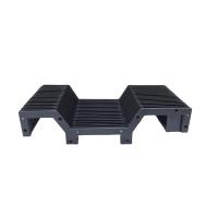 China Custom Stainless Steel Armored Bellows Cover Telescopic Way Covers 100-500mm Range for sale