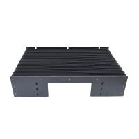 China Custom Plastic Telescopic Bellow Cover for CNC Machines - 500mm Maximum Length with Noise Reduction and Durability for sale