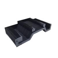 China Accordion Ball Screw Protective Bellows Cover for CNC Machines 500mm Max Length with Steel Construction for sale