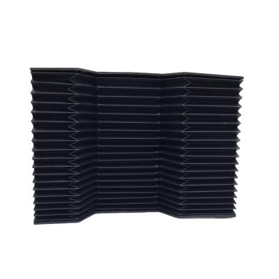 China Nylon Dust Cover Telescopic CNC Machine Protection Bellows 500mm Maximum Extension for sale