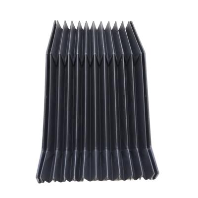 China Fireproof Bellows CNC Flexible Accordion Cover for Machine Tool Guide Rails - Temperature Range -40°C to 120°C for sale