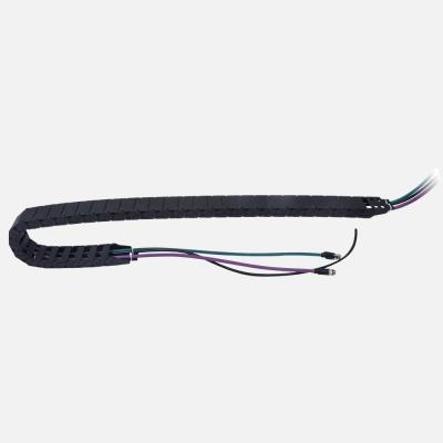 China Nylon Plastic Cable Drag Chain with 45mm Inner Height and 100-300mm Bending Radius for Industrial Machinery for sale