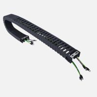 China Nylon Plastic Cable Drag Chain 42mm Height with Dustproof Design for CNC Machines and Automation Systems for sale