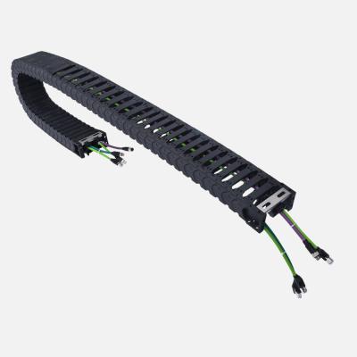 China Nylon Plastic Cable Drag Chain 42mm Height with Dustproof Design for CNC Machines and Automation Systems for sale