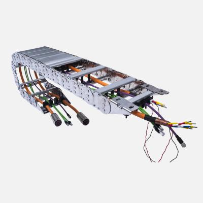 China Steel Cable Drag Chain with 10mm to 172mm Inner Height for Automotive and Industrial Applications for sale