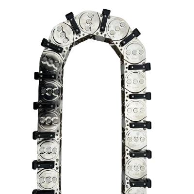 China Steel Cable Drag Chain TL30-TL250 Series with 10-172mm Inner Height for Industrial Machinery Protection for sale