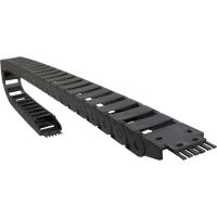 China Nylon Plastic Electric Cable Drag Chain 32mm Height with 63-300mm Bending Radius for Industrial Machinery for sale