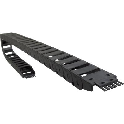 China Nylon Plastic Electric Cable Drag Chain 32mm Height with 63-300mm Bending Radius for Industrial Machinery for sale