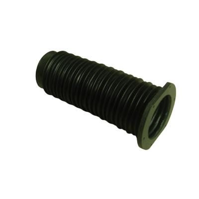 China Flexible Round Telescopic Ball Screw Cover 10-55mm H Range for Hydraulic Cylinder Protection for sale