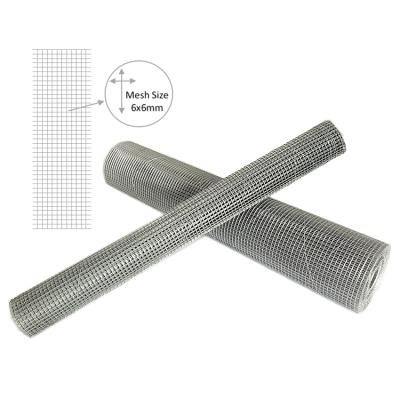 China 1/4 Inch Retaining Wall Galvanised Weld Mesh Panels 3.0mm Dia for sale