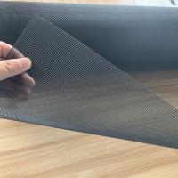 China 18x16 Mesh 0.28mm Black Aluminum Profile For Windows Screen Garden for sale