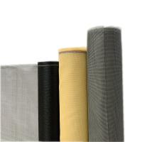 China Gray Color 14x14 Mesh Fiberglass Window Screen For Mosquito Net for sale