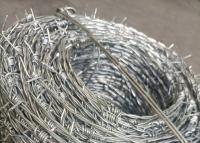 China Guard Against Theft Hot Dipped Galvanized Barbed Wire 2.0 - 3.5mm for sale