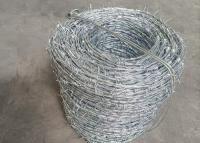 China 500 Meters 12.5x12.5 Protection Barbed Wire Waratah Blue for sale