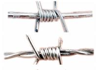China Traditional Twisted Barbed Wire Barbs Light Duty High Tensile 5