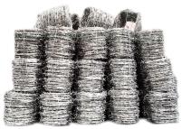China Reverse Twisted Barbed Wire Fencing 12.5ga. 2 Points for sale