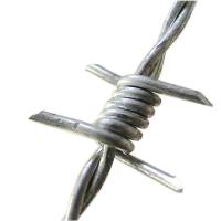 China 12x12 Barb Wire Fence Roll Galvanized For Protecting Your Garden Or Yard for sale