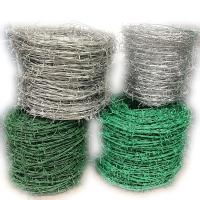 China 12x12 Barb Wire Fence Roll Galvanized For Protecting Your Garden Or Yard for sale