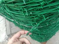 China 16 Gauge Pvc Coated Barbed Wire For Military Defence for sale