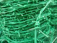 China 16 Gauge Pvc Coated Barbed Wire For Military Defence for sale