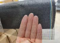 China Grey Black 17x14 Woven Fiberglass Insect Screen Mesh 0.25-0.28mm Dia for sale