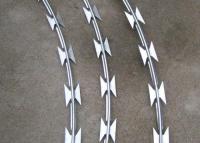 China Hot Dipped Galvanized Razor Fencing Wire Razor Wire Mesh BTO-10 BTO-22 BTO-60 for sale