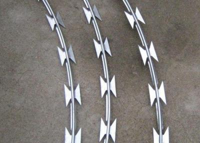 China Hot Dipped Galvanized Razor Fencing Wire Razor Wire Mesh BTO-10 BTO-22 BTO-60 for sale