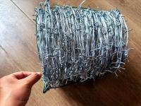 China Outdoor 16x16 Steel Barbed Fencing Wire High Corrosion Resistance for sale