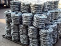 China 12X12 High Durability Reverse Twisted Barbed Wire 4 Point Barbed Wire Mesh for sale