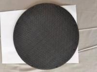 China 12x64 Mesh 30x150 Mesh Black Wire Cloth Discs For Filter / Motor for sale