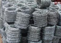 China High Tensile 2.0mm Barbed Wire Coil Concertina Wire Fence For Highway Protection for sale